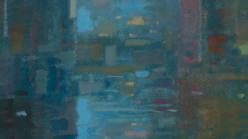 Kunstenaar Richard van den Dool geeft schilderij aan Dordrechts Museum