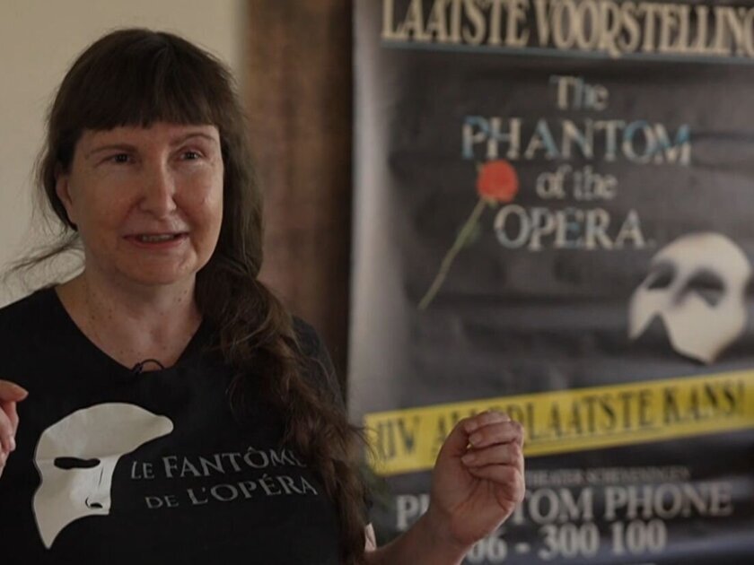 Superfan Carin kijkt uit naar Phantom of the Opera: 'Ik kreeg koude ...